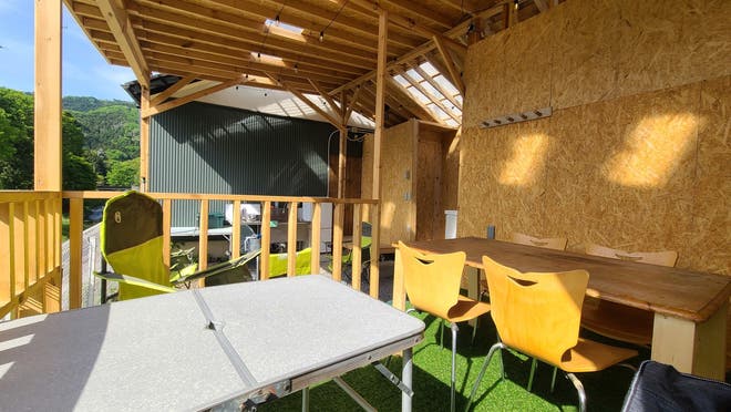 ときがわRS第2BBQテラス★全天候型BBQ専用スペース★雨の日も安心の屋根完備★専用キッチン&清潔トイレ完備!の写真6