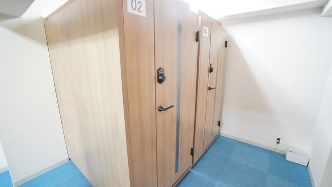 <ミニマルワークブース博多No.1>完全個室ワークブース💼Wi-Fi📶モニター🖥テレワーク/ZOOM/自習/作業場所の写真6