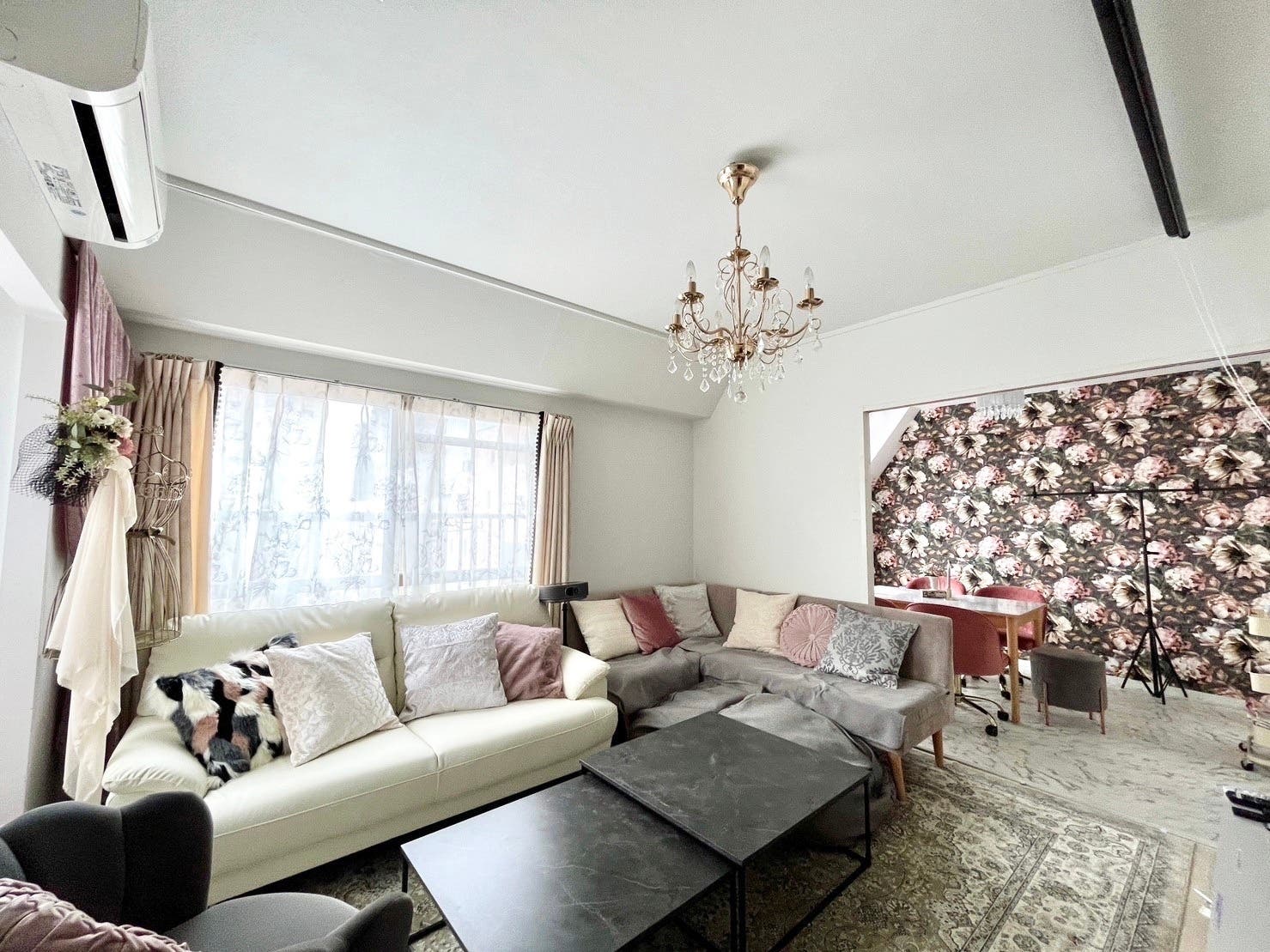 【エレメント京橋駅前🏰】クリスマスツリー🎄14名迄OK！広々2部屋◎120インチ高機能プロジェクター・撮影多数・女子会の写真8