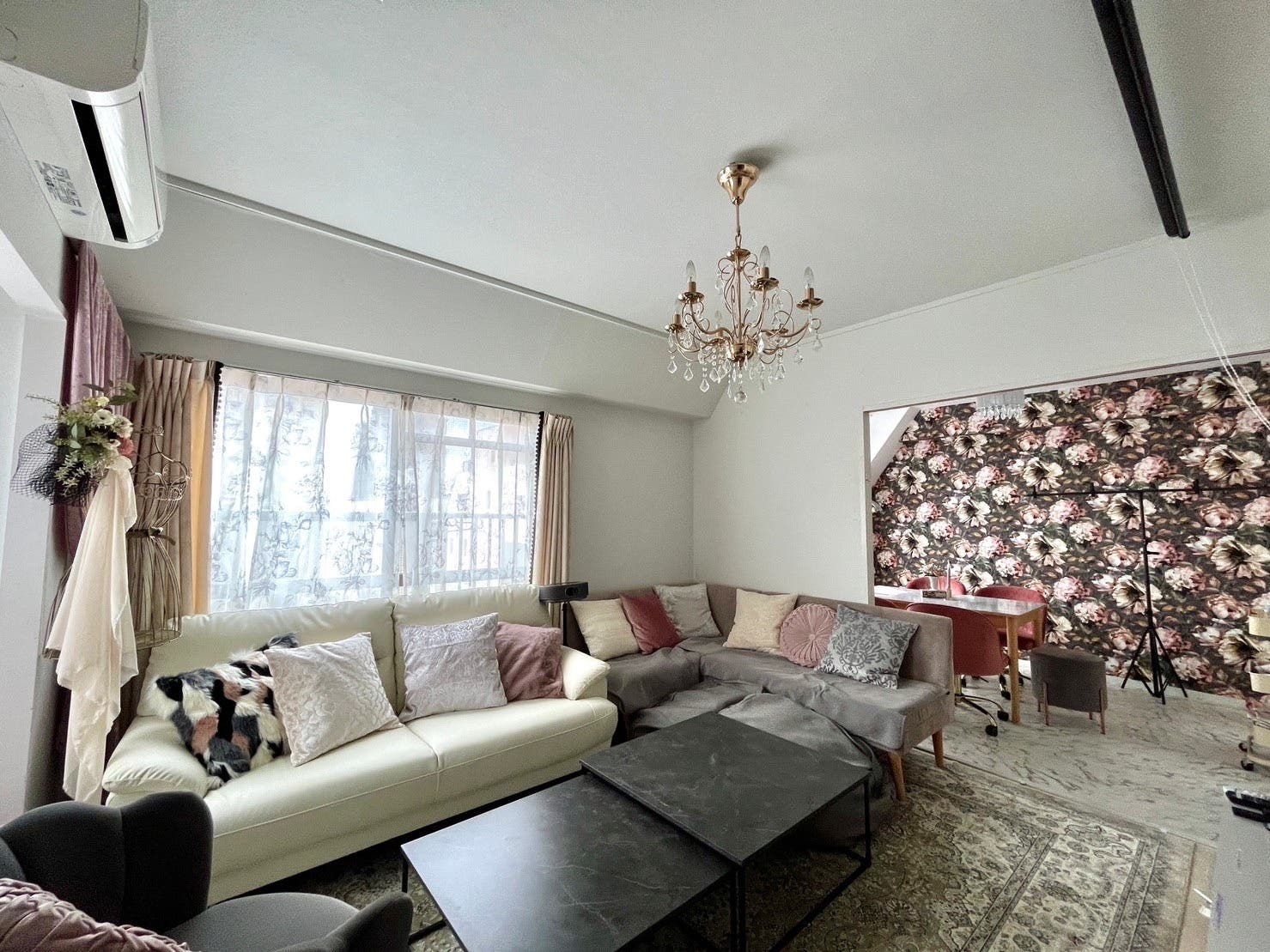 【エレメント京橋駅前🏰】クリスマスツリー🎄14名迄OK！広々2部屋◎120インチ高機能プロジェクター・撮影多数・女子会の写真16