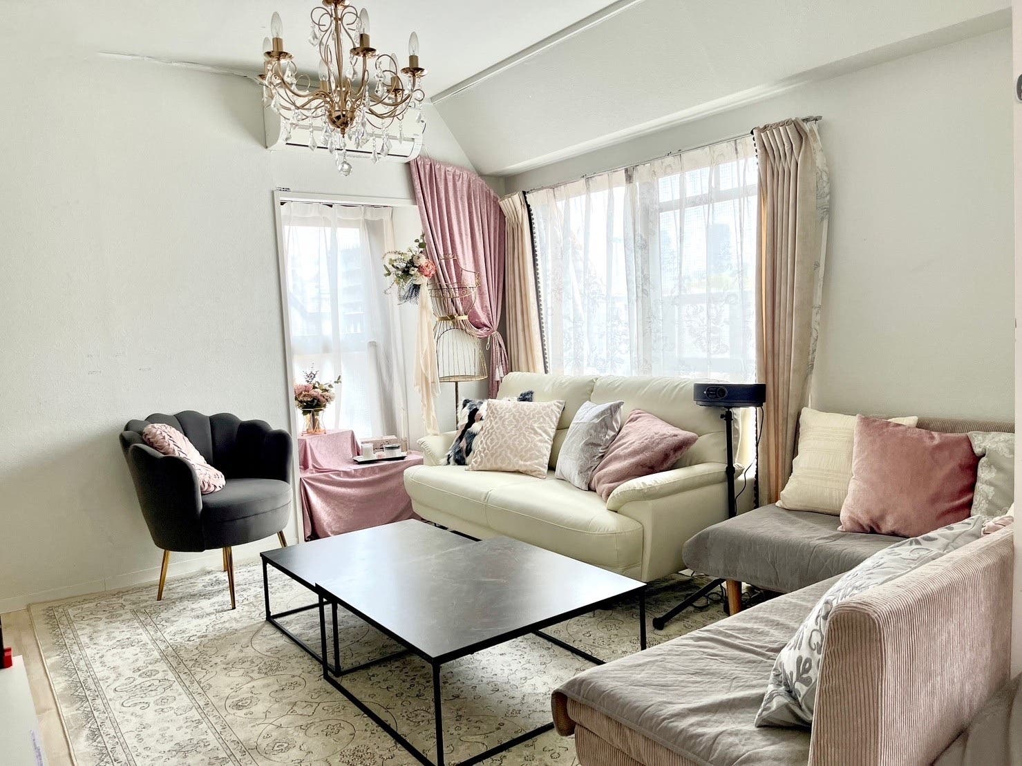 【エレメント京橋駅前🏰】クリスマスツリー🎄14名迄OK！広々2部屋◎120インチ高機能プロジェクター・撮影多数・女子会の写真6