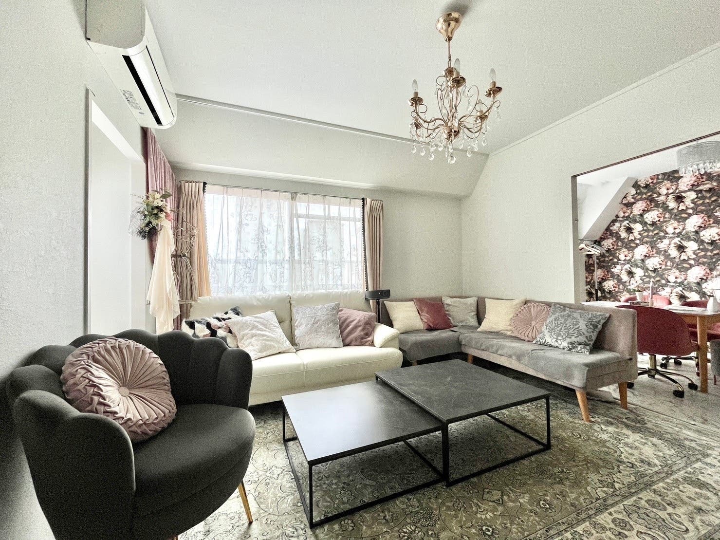 【エレメント京橋駅前🏰】クリスマスツリー🎄14名迄OK！広々2部屋◎120インチ高機能プロジェクター・撮影多数・女子会の写真17