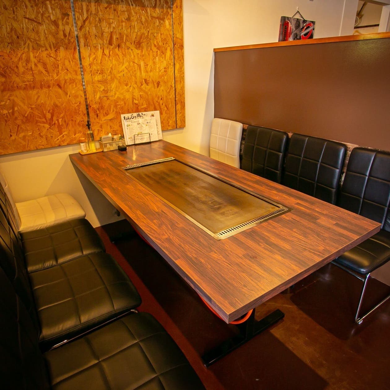 テーブル備え付け鉄板利用　※油、清掃込みの画像1