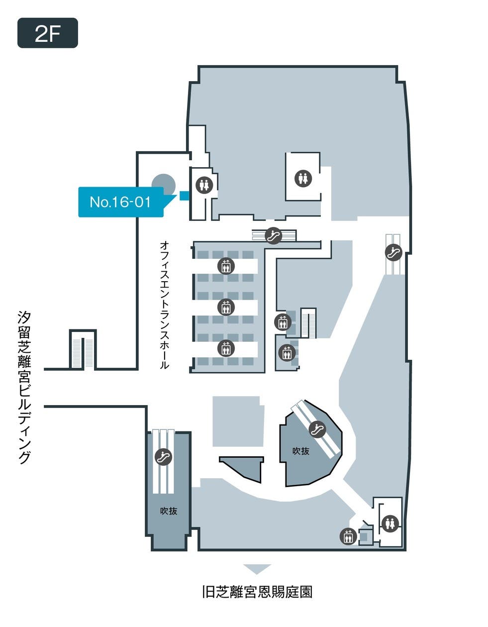 【テレキューブ】汐留ビルディングの個室型ワークブース（16-01）です。視線と音を遮る、プライベートな集中環境。の写真3