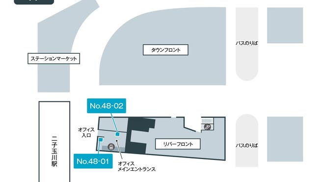 【テレキューブ】二子玉川ライズ オフィス棟の個室型ワークブース(48-01)です。視線と音を遮る、プライベートな集中環境。の写真3