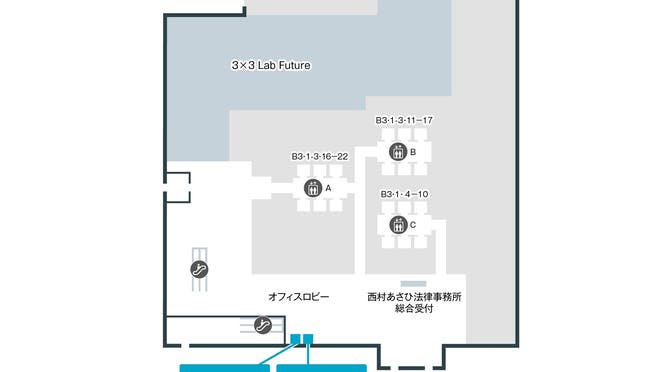 【テレキューブ】大手門タワーの個室型ワークブース(130-02)です。視線と音を遮る、プライベートな集中環境。の写真3