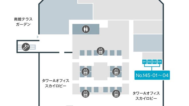 【テレキューブ】グランフロント大阪タワーAの個室型ワークブース(145-02)です。視線と音を遮る、プライベートな集中環境。の写真3