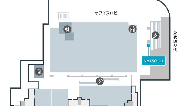 【テレキューブ】TOKYO TORCH 常盤橋タワーの個室型ワークブース(150-01)です。の写真3