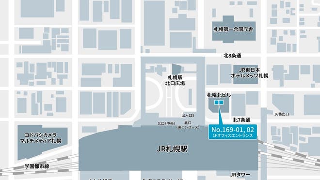 【テレキューブ】札幌北ビルの個室型ワークブース(169-02)です。視線と音を遮る、プライベートな集中環境。の写真3