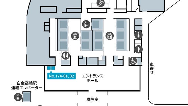 【テレキューブ】NBFプラチナタワーの個室型ワークブース(174-01)です。視線と音を遮る、プライベートな集中環境。の写真3