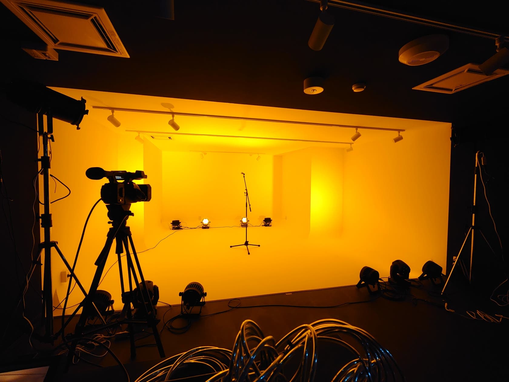 防音設備完備のR白ホリゾントスタジオ（Ａ）の写真8