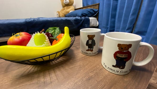 バックペーパーの利用と自室風撮影ができるミニスタジオの写真5