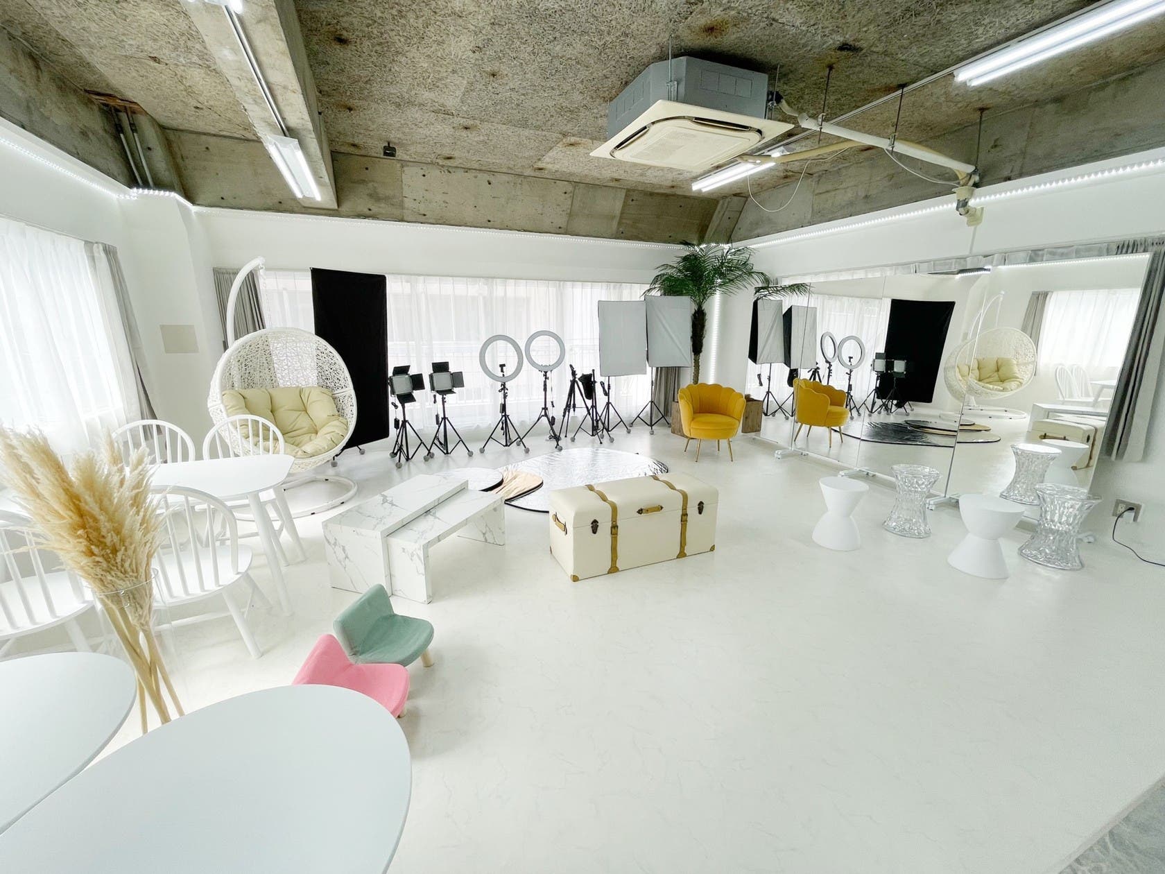 四ツ谷駅徒歩２分・撮影スタジオ・天井高3ｍ・自然光・広々72㎡・撮影用備品無料貸出・コスパ最強・令和５年５月オープンの写真12