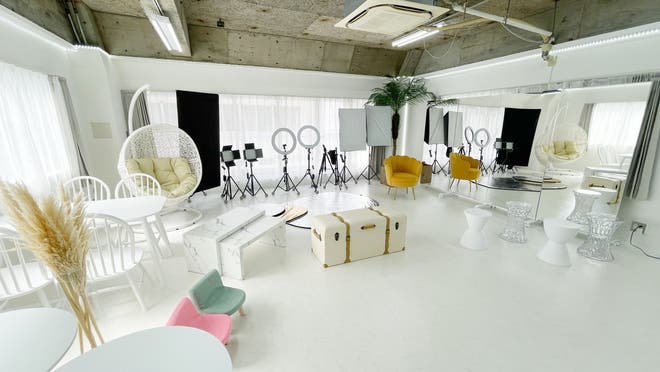 四ツ谷駅徒歩2分・撮影スタジオ・天井高3m・自然光・広々72㎡・撮影用備品無料貸出・コスパ最強・令和5年5月オープンの写真12