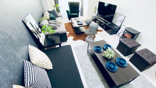 【新大阪4分】定員12名/ゴミ捨て無料👌🏻🎬おしゃれ💫女子会💖ママ会☕推し活✨️飲み会🍻会議✨広々キッチン♫の写真12