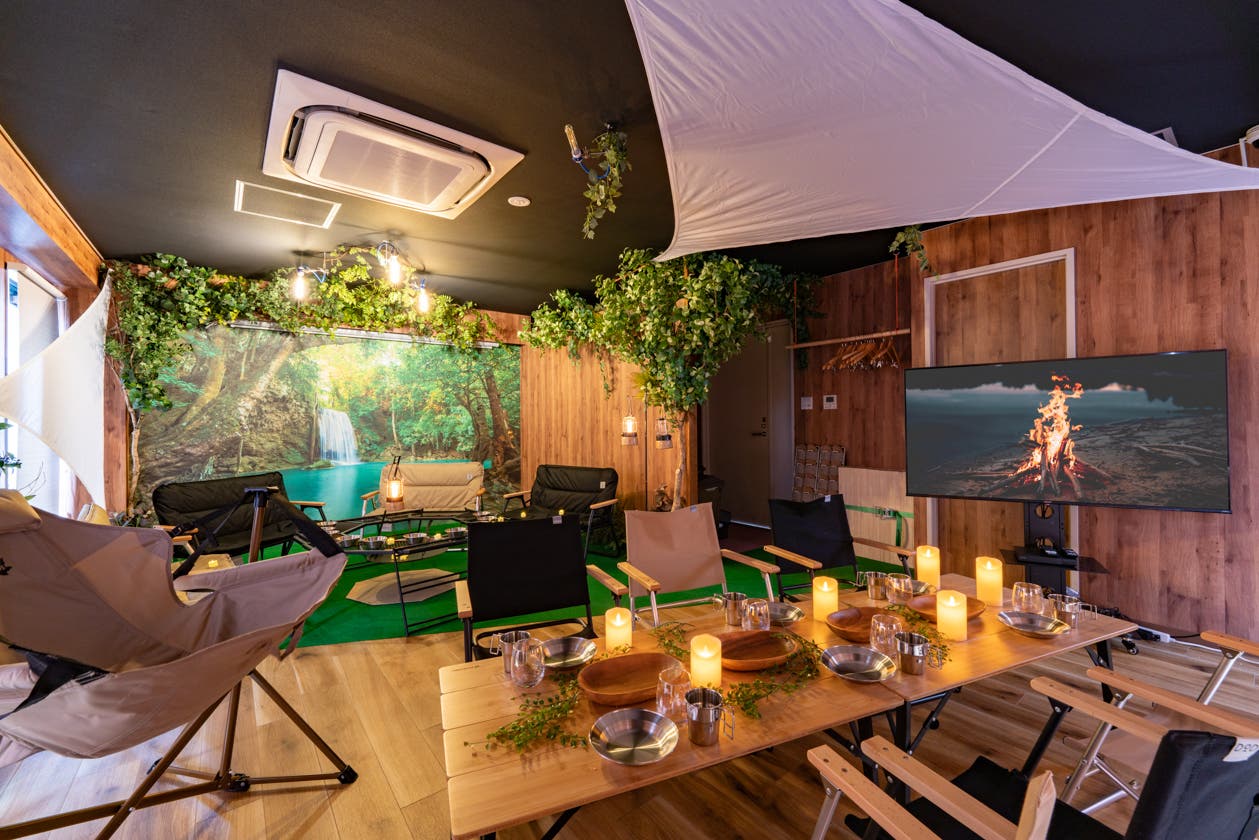 秋冬割🉐新宿/大久保ﾁｶ😍24時間Max20名❗ｷｬﾝﾌﾟ🏕おうちBBQ🍖100㌅ｽｸﾘｰﾝ🌈ｹﾞｰﾑ🎉Wi-Fi✨の写真23