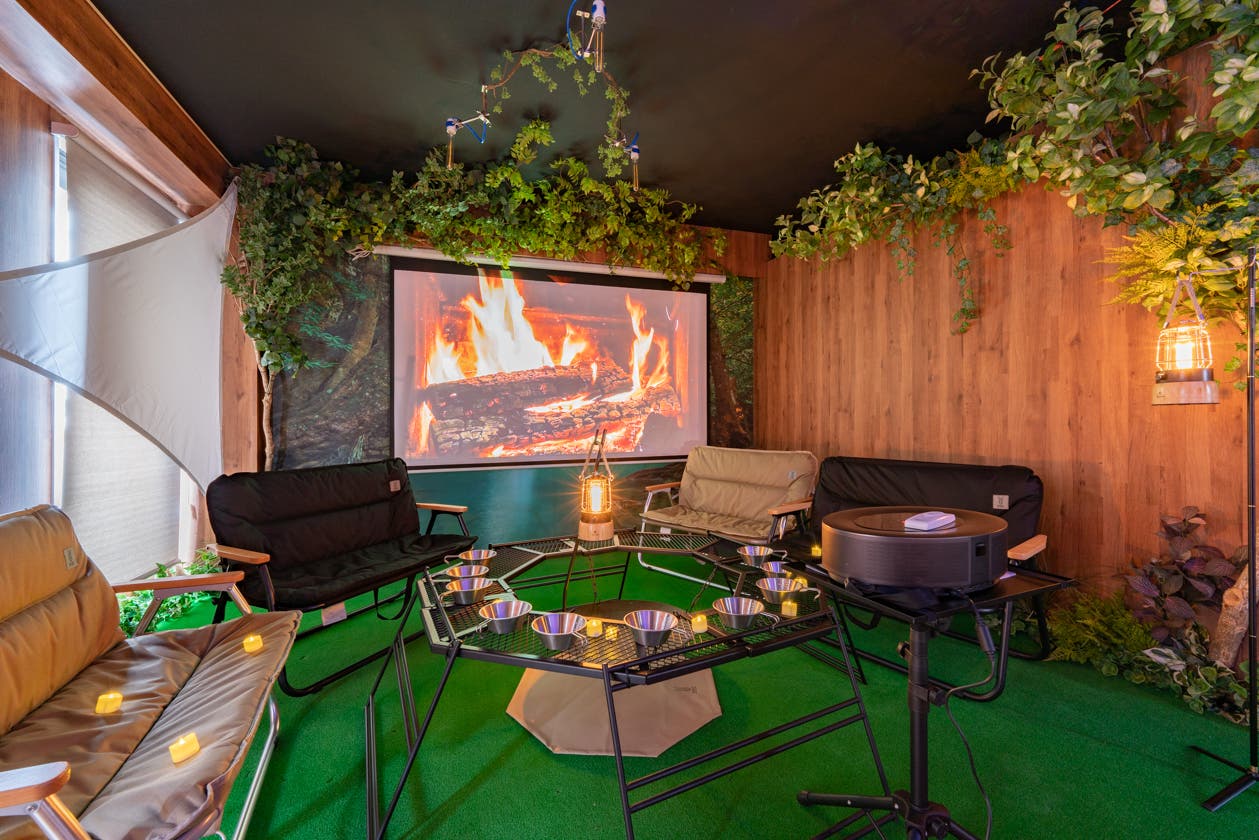 秋冬割🉐新宿/大久保ﾁｶ😍24時間Max20名❗ｷｬﾝﾌﾟ🏕おうちBBQ🍖100㌅ｽｸﾘｰﾝ🌈ｹﾞｰﾑ🎉Wi-Fi✨の写真5