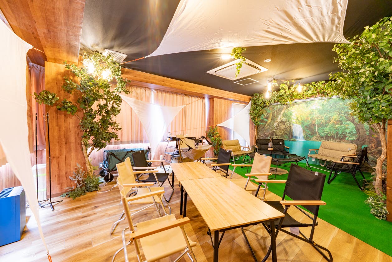 秋冬割🉐新宿/大久保ﾁｶ😍24時間Max20名❗ｷｬﾝﾌﾟ🏕おうちBBQ🍖100㌅ｽｸﾘｰﾝ🌈ｹﾞｰﾑ🎉Wi-Fi✨の写真24