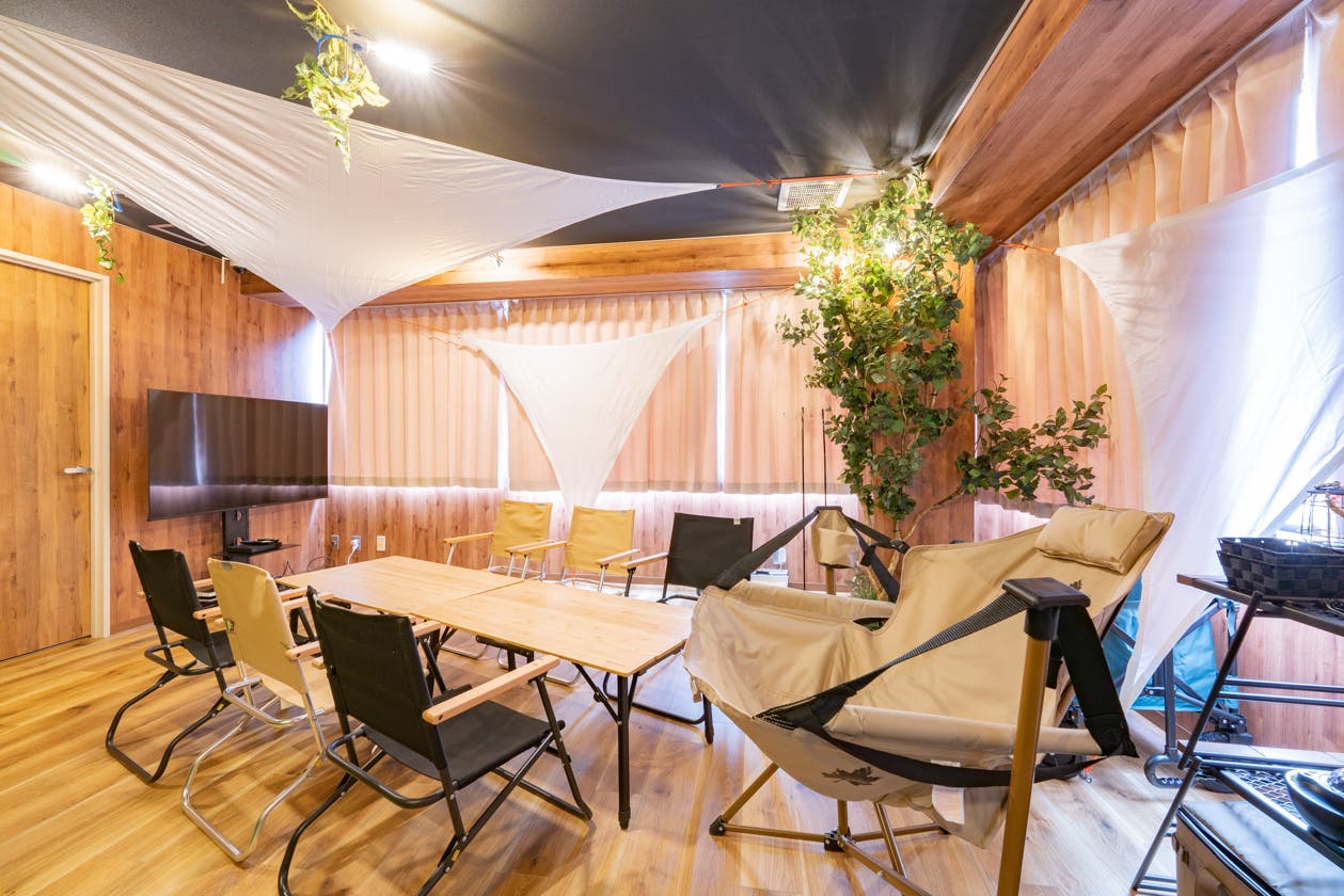 秋冬割🉐新宿/大久保ﾁｶ😍24時間Max20名❗ｷｬﾝﾌﾟ🏕おうちBBQ🍖100㌅ｽｸﾘｰﾝ🌈ｹﾞｰﾑ🎉Wi-Fi✨の写真25