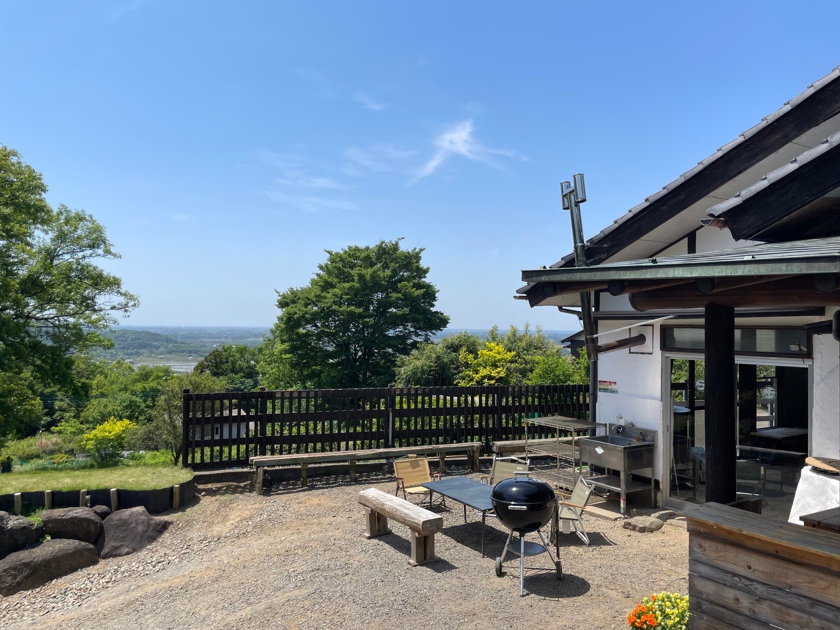 つくば市 筑波山 BBQ  ピザ窯 流しそうめんを楽しめる見晴らしの良いスペースの写真26