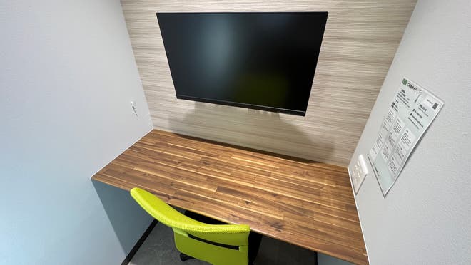 【五反田駅直結】オンライン会議可能な1名完全個室|ブース9の写真2