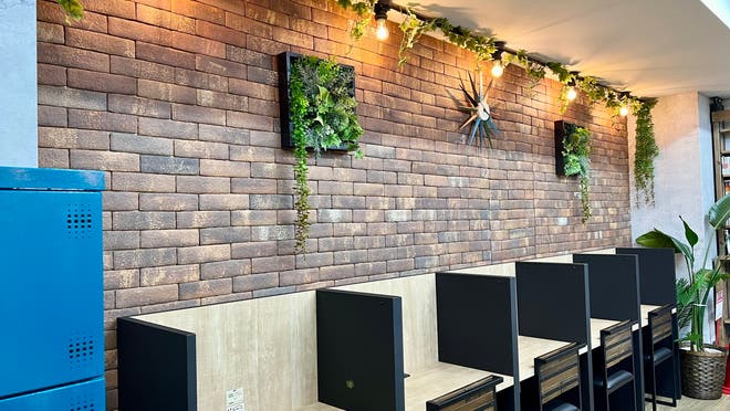 衝撃価格 東銀座駅直結🚇綺麗なオフィスで作業&自習💻 wi-fi/電源あり/同ビルにコンビニあり(コワーキング)VD5の写真4