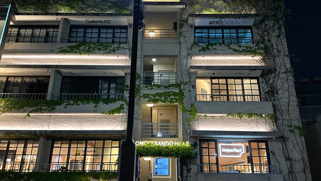 試着室・天吊ハンガーパイプ有:展示会/受注会/ポップアップに最適な表参道ヒルズ同潤館にあるイベントスペースの写真28