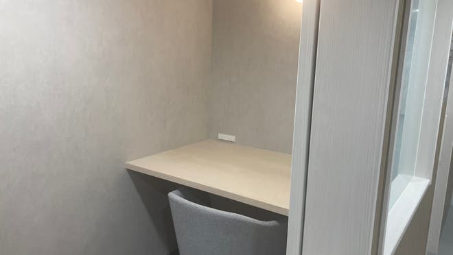 【JR花園駅前】1名用ワークブース/Wi-Fi/ZOOM/自習/いいオフィス花園駅前個室④の写真4