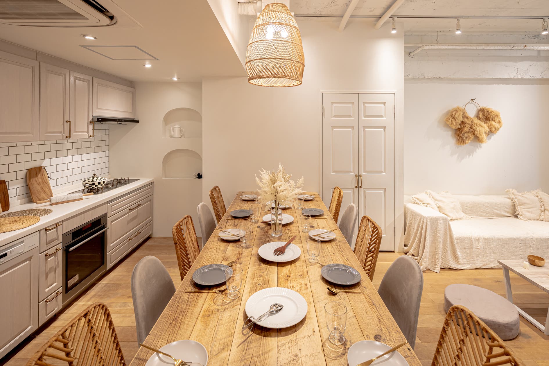 🌻NEW🌻新宿🚊3分/幡ヶ谷🚶‍♀️3分/大型シアタールーム/ナチュラルリゾート空間/アマプラ・ネトフリ見放題/ママ会/女子会の写真6