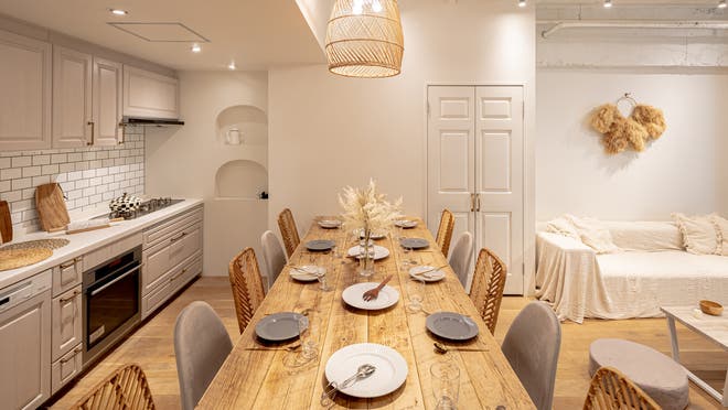 🌻NEW🌻新宿🚊3分/幡ヶ谷🚶♀️3分/大型シアタールーム/ナチュラルリゾート空間/アマプラ・ネトフリ見放題/ママ会/女子会の写真6