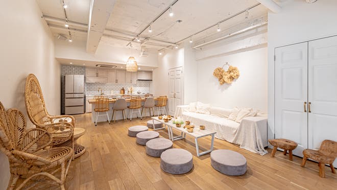 🌻NEW🌻新宿🚊3分/幡ヶ谷🚶♀️3分/大型シアタールーム/ナチュラルリゾート空間/アマプラ・ネトフリ見放題/ママ会/女子会の写真7