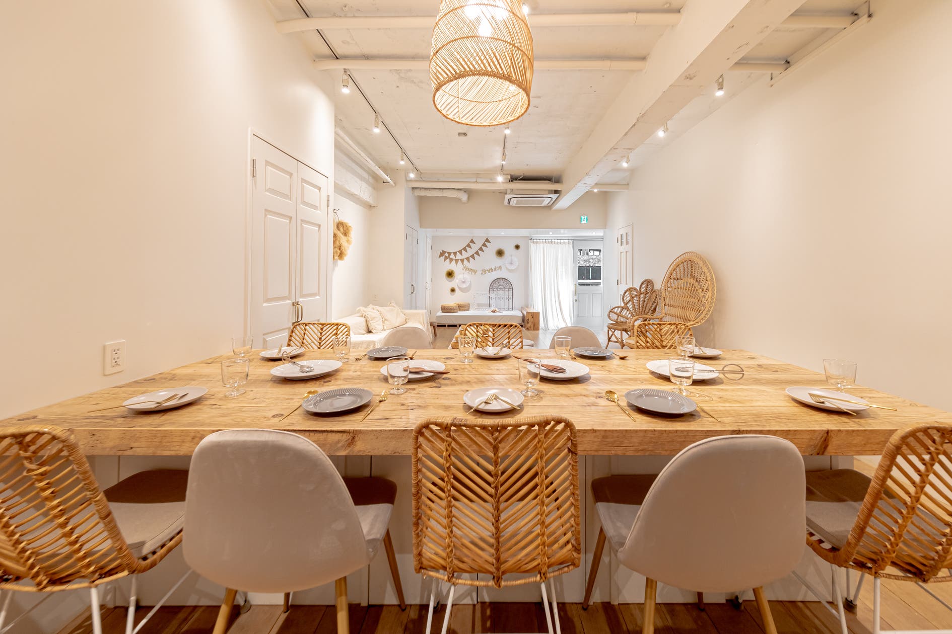 🌻NEW🌻新宿🚊3分/幡ヶ谷🚶‍♀️3分/大型シアタールーム/ナチュラルリゾート空間/アマプラ・ネトフリ見放題/ママ会/女子会の写真14