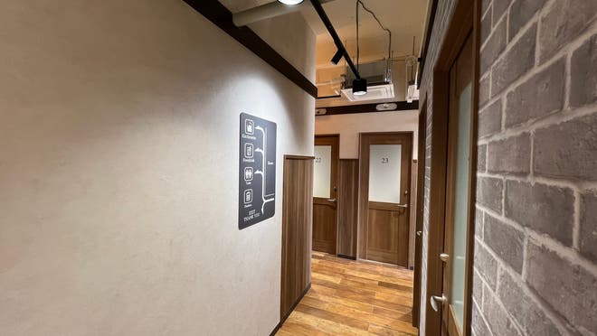 【五反田駅直結】オンライン会議可能な1名完全個室|ブース20の写真3