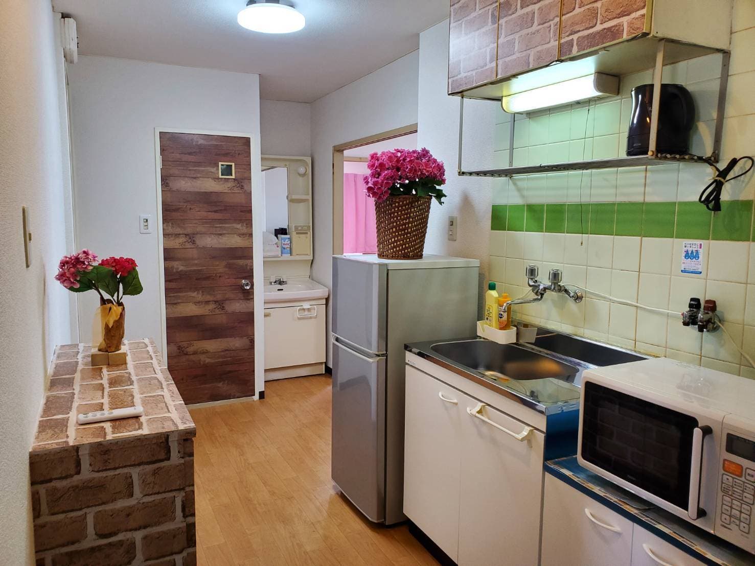 🚶‍♂️我孫子町駅2分✨最上階5F角部屋🧹24ｈ毎回清掃💕60型TVで映画館💗🍷🎮の写真7