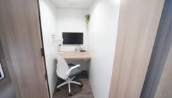 <ミニマルワークブース新大阪No.1>完全個室ワークブース💼Wi-Fi📶電源🔌テレワーク/ZOOM/自習/作業場所の写真4