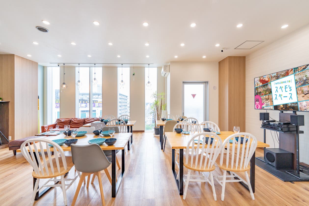 スペモ🏠クリスマス🎄歓送迎会🎊おしゃれ🌸キッチン🍳パーティ🥂プロジェクター🎥✨撮影📸378_むすべや錦糸町つどいの写真6