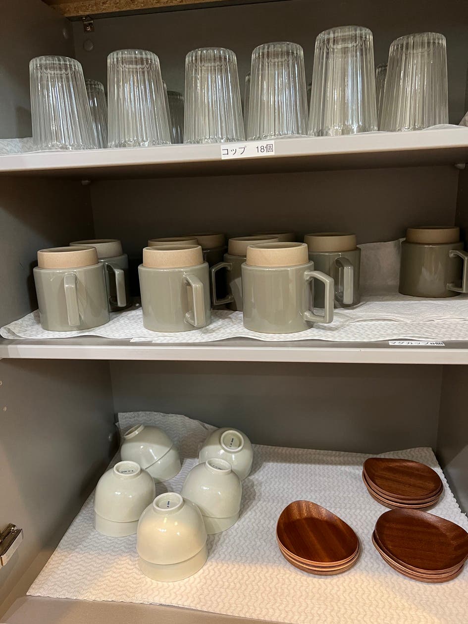 食器類一式（キッチン利用と一緒にお申込みください）の画像1