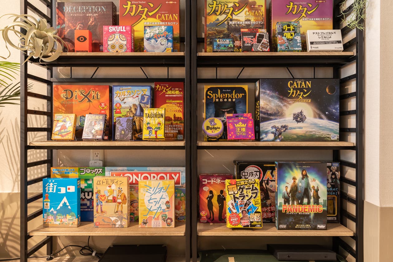 ボドゲ秋葉原6号店🌟ボードゲーム６０種類🎲TVゲーム完備🎮大画面TV📺撮影スタジオ📷光回線⚡動画向きの写真4