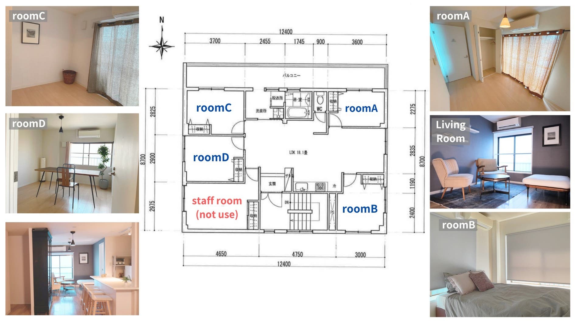 【広々100平米・屋上付】５LDKのデザイナーズ空間｜キッチン・ロケ撮影｜ArtSpaceMONNAKAの写真3