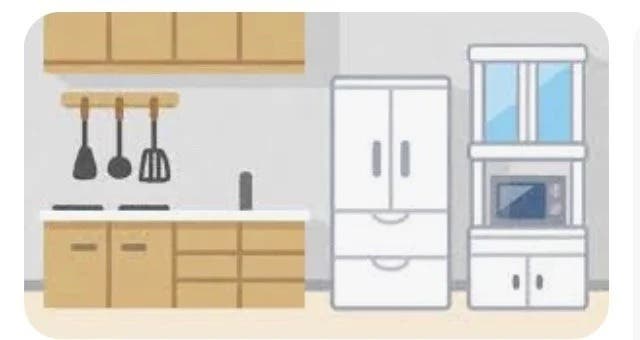 🍳キッチン各種　キッチンの場所にあるもの全て利用可能　※使用範囲は詳細を要確認の画像1