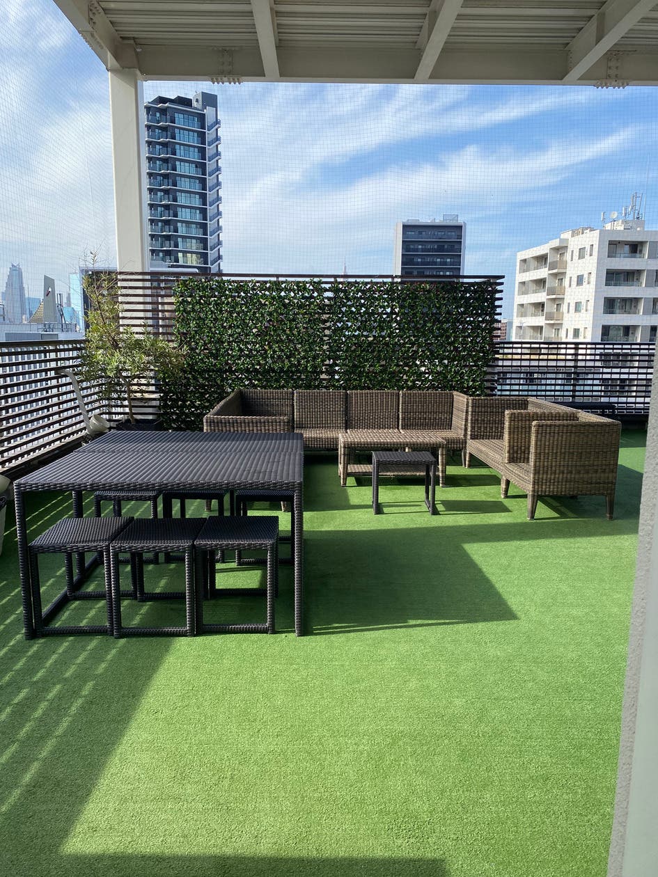 【渋谷駅8分】貸切BBQ！手ぶらも可能🍖SLOTH JINNAN ワイズ神南ビル屋上　ルーフトップテラス 撮影 屋根付きの写真8