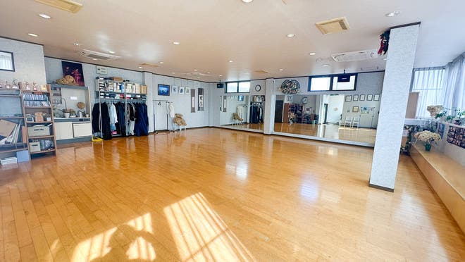 【📣お手頃価格に料金改定】広さ60㎡✨最大20名🙆♀️7.4mの大型ミラー完備/ダンス練習に最適❗犬山遊園駅1分🚶♀️の写真7
