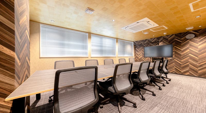 【名古屋駅徒歩4分！】10名用会議室#Wi-Fi＃電源＃MAXHUB#フリードリンク＃太閤通口