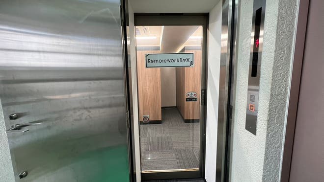 <RemoteworkBOX 共新ビル店【No.3】>完全個室⭐️Wi-Fi無料!/2時間以上の利用でお得!の写真4