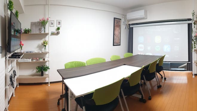 《エクセレンス吉祥寺ビル|吉祥寺駅2分》【静か・設備充実4F】スッキリした部屋/100型画面/長時間疲れない椅子/光ネット47の写真4