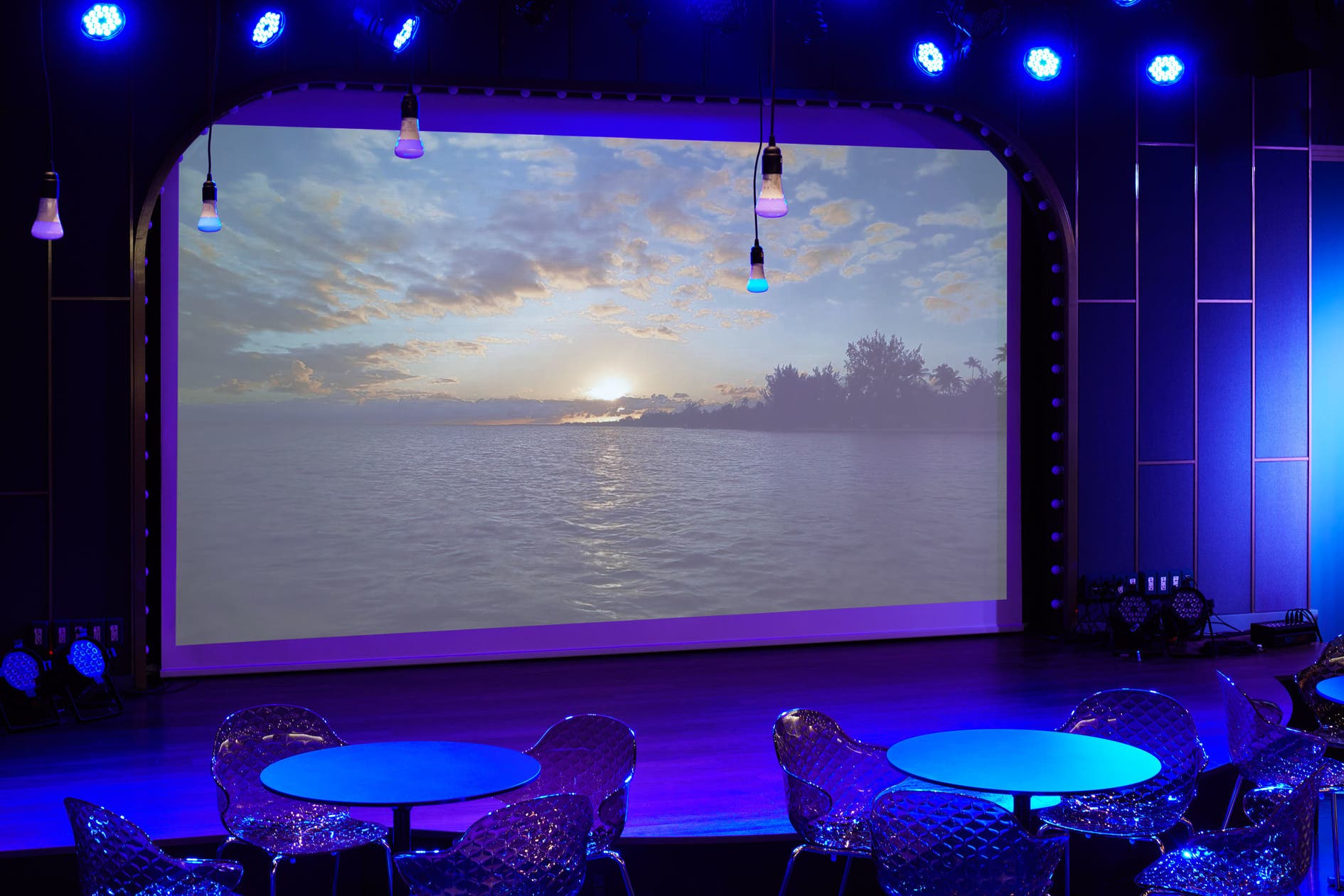 大型スクリーン＆高感度プロジェクターの画像1