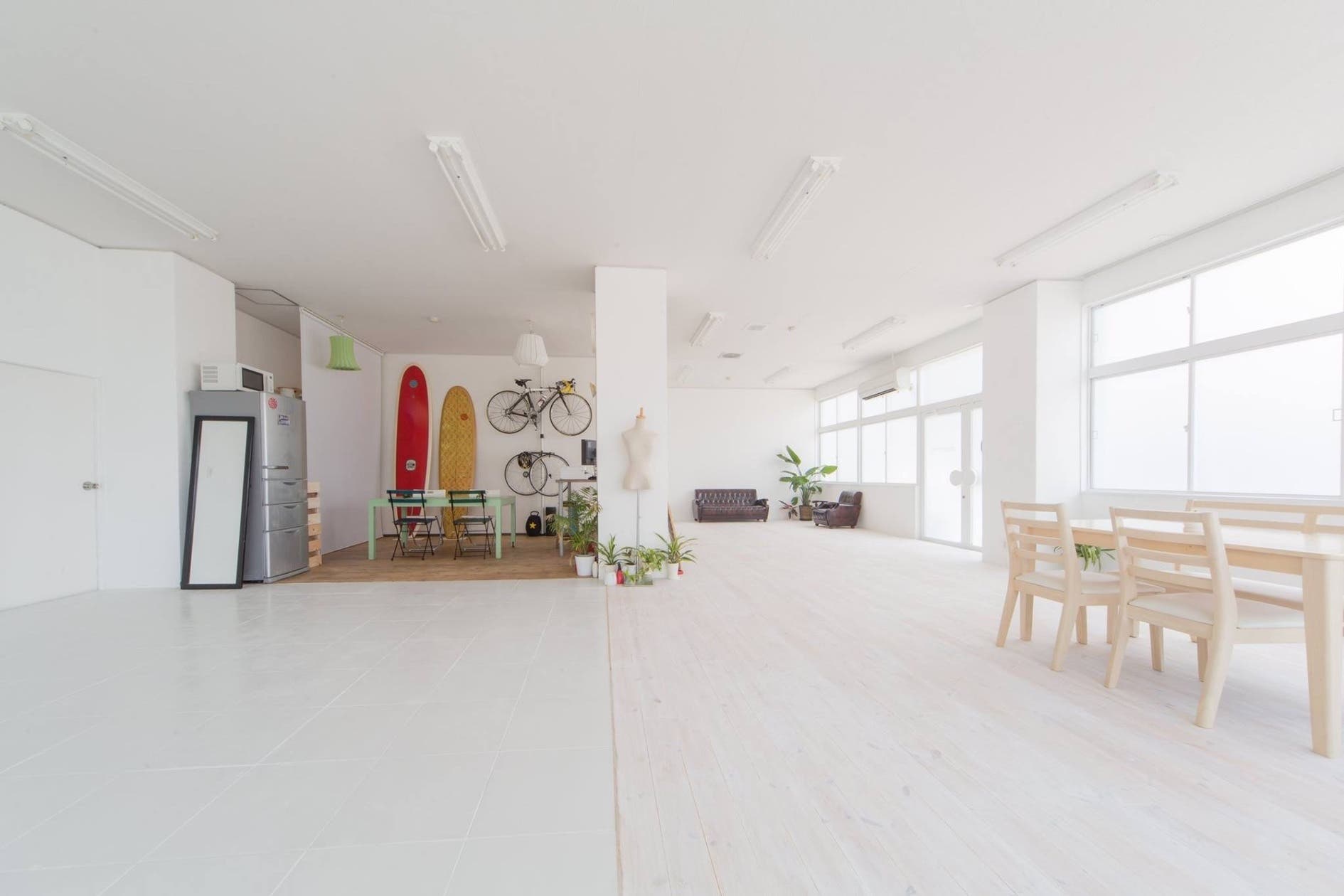 自然光豊かなハウススタジオの写真4