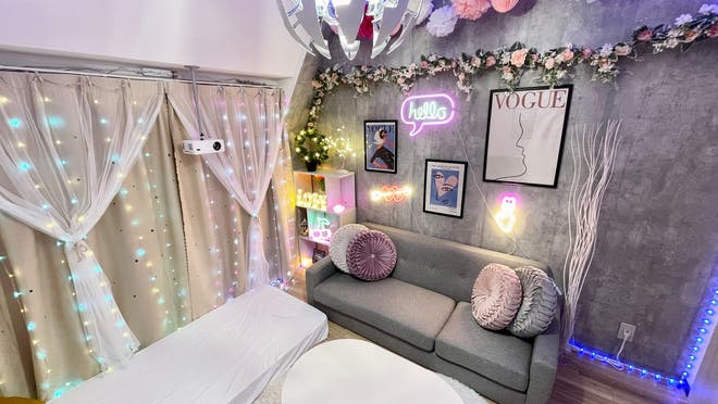 ゴミ引取無料🗑️🉐駅1分✨大人気ゲーム機🎮プロジェクター🎥ごろごろマットレス🛏️飲み会🥂パーティー🎉デート💕誕生日会🎂撮影📸の写真12