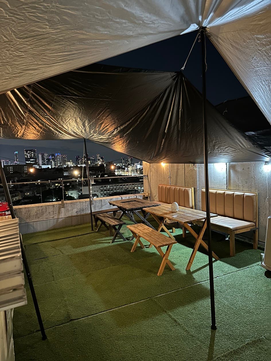 ⛺️タープテント〔日除け、雨除け〕の画像1