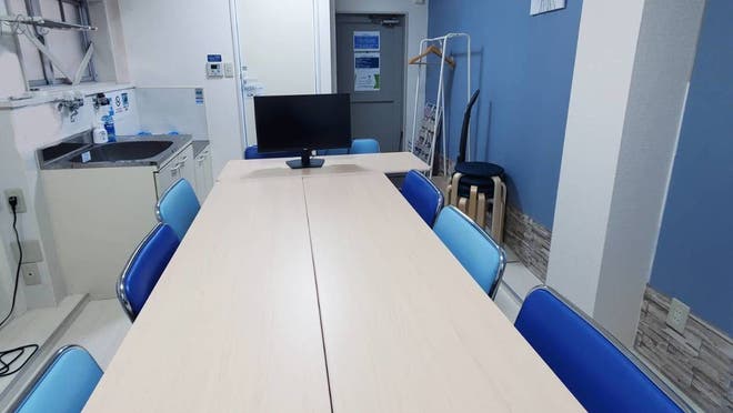 《301》飲食OK/なんば駅31番出口40秒/最大12名/設備無料/光Wifi/リングライト/テレワークの写真9